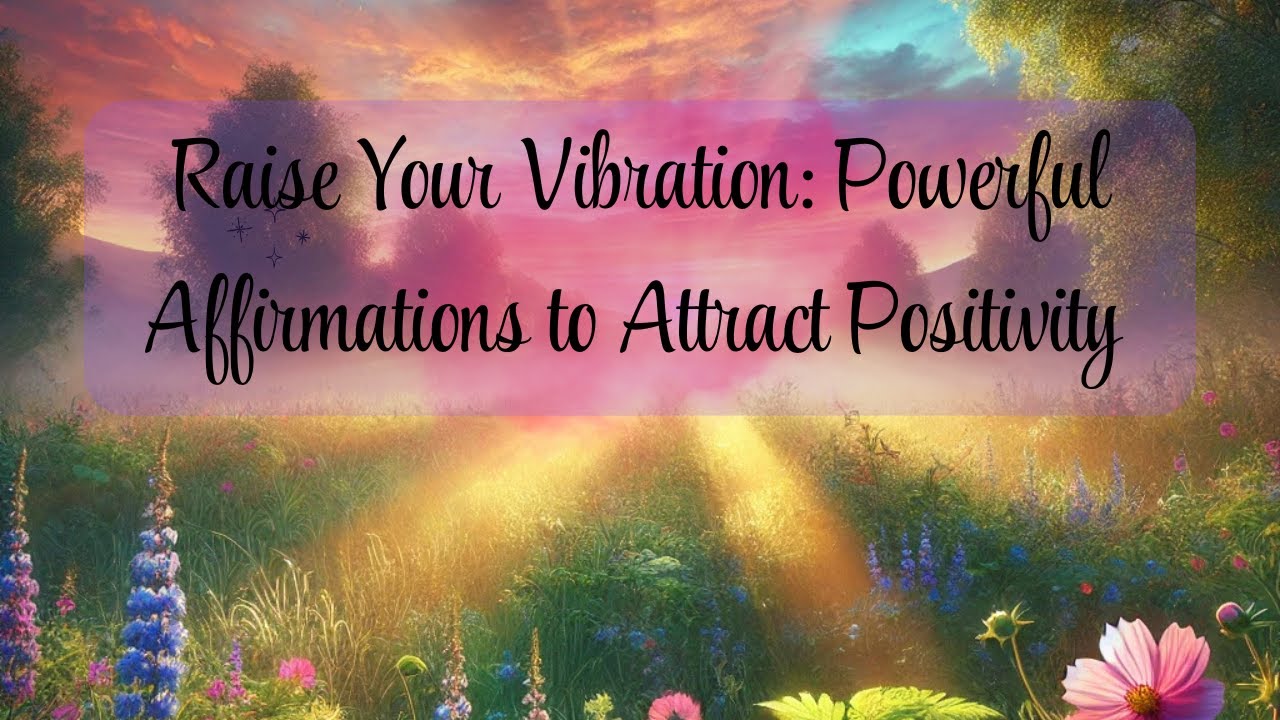 Raise Your Vibration: Powerful Affirmations to Attract Positivity - YouTube