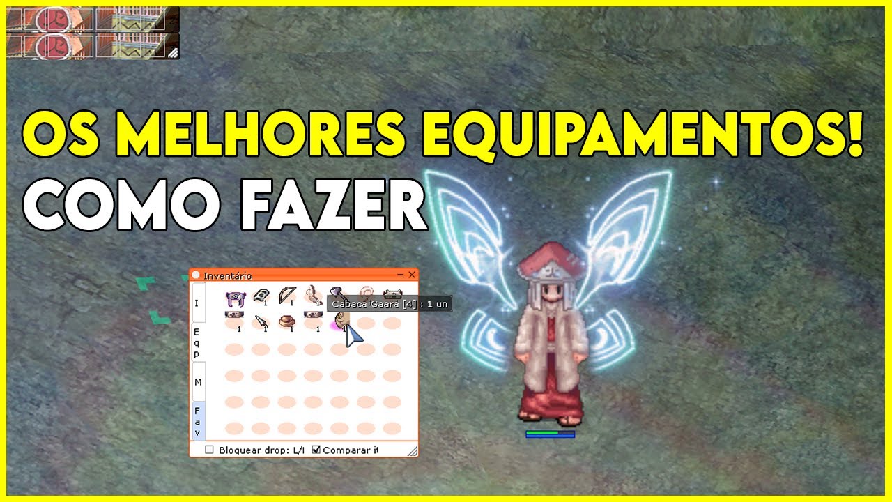Como conseguir equipamentos no jogo? Naruto Free Ragnarok Online - YouTube