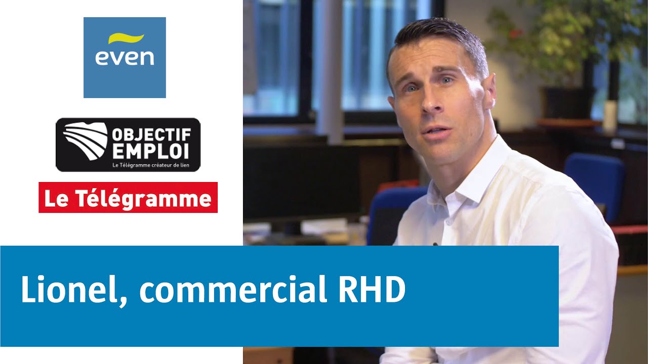 Objectif Emploi - Portrait de Lionel, commercial RHD chez A2S - YouTube
