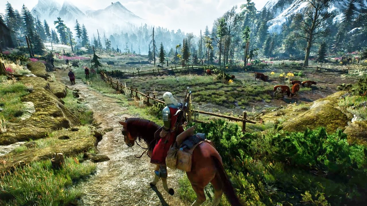 Witcher 3 Next Gen - Ray Tracing Ultra Gameplay - YouTube