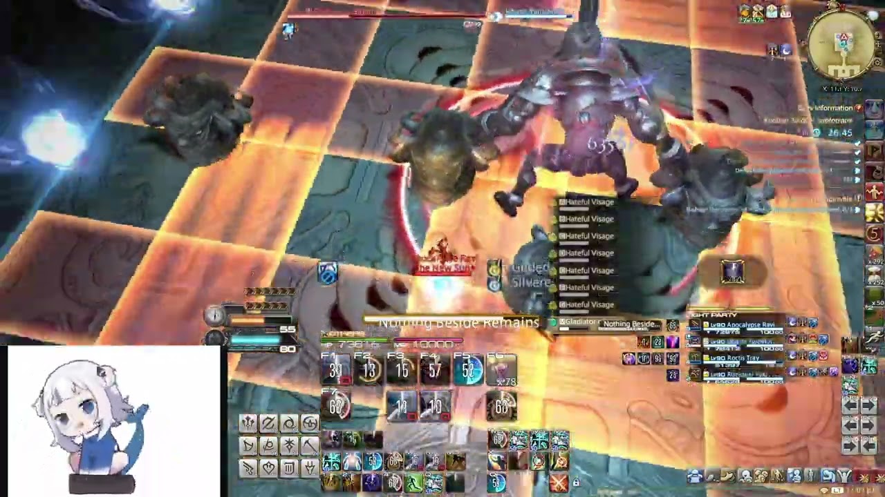 FFXIV MCH POV Criterion Dungeons second boss clear (Gladiator of Sil ...