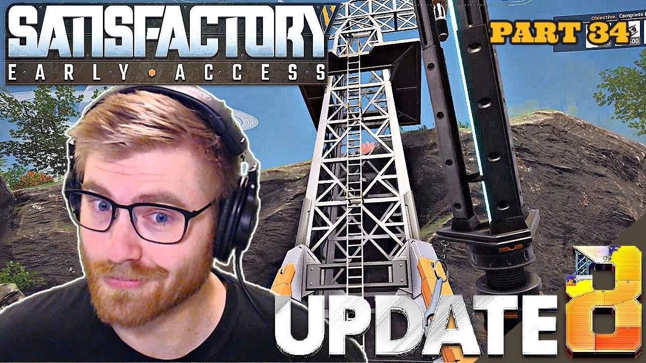 Power Up The Grid! - Satisfactory - Update 8 - [Part 34] - YouTube
