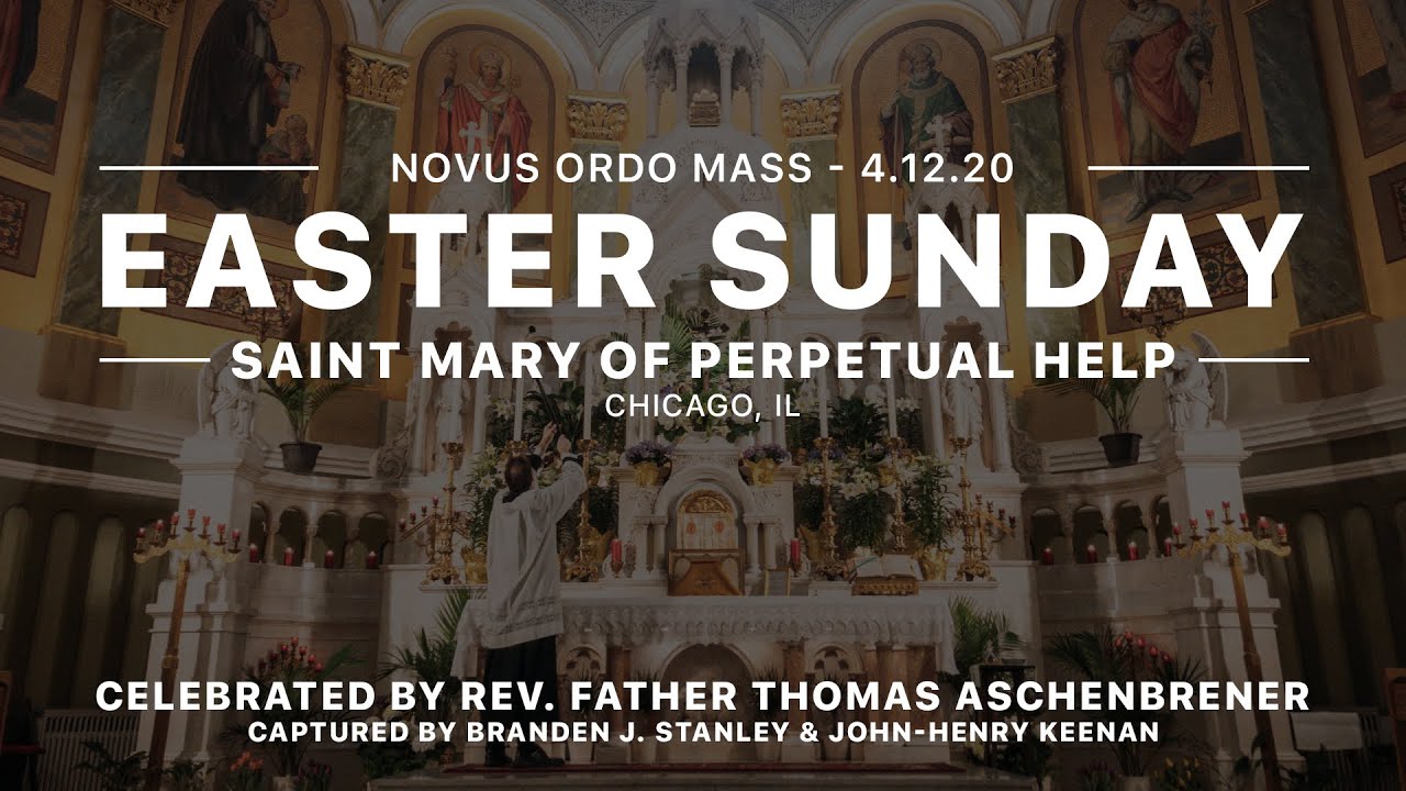 Easter Sunday Mass in English - April 12, 2020 - YouTube