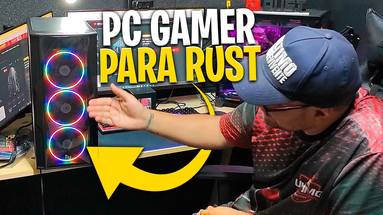 O PC DA SOBREVIVENCIA | ARK, RUST, DAYZ, CS 2 - Rust - YouTube