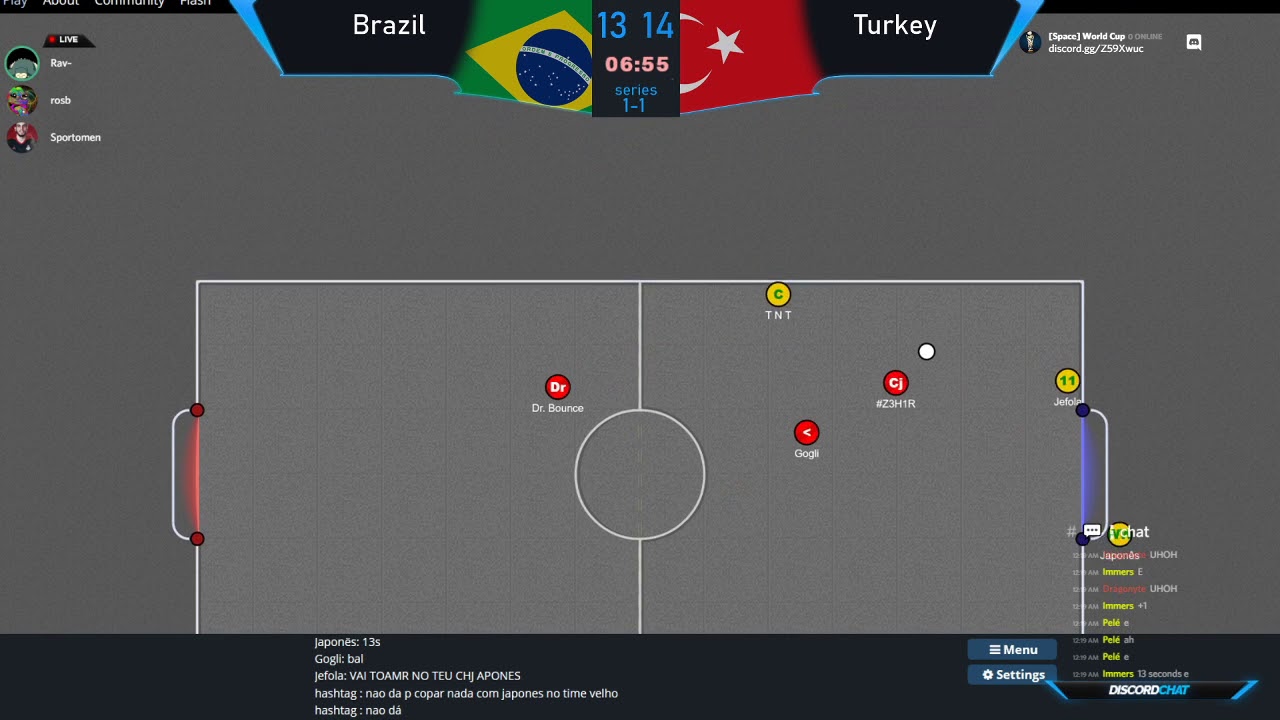 Turkey v Brazil (v2) (continuation of the match) and Brazil (v2) v ...