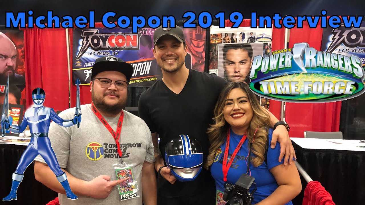 Michael Copon (Power Rangers Time Force) Vegas Toy Con 2019 Interview ...