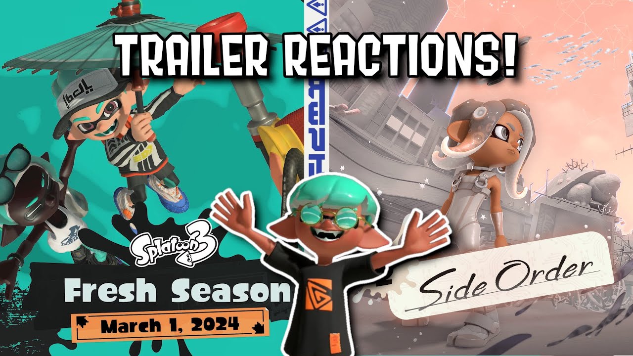 Splatoon 3 FRESH SEASON SOON! SIDE ORDER NEXT WEEK!! [Fresh Season ...