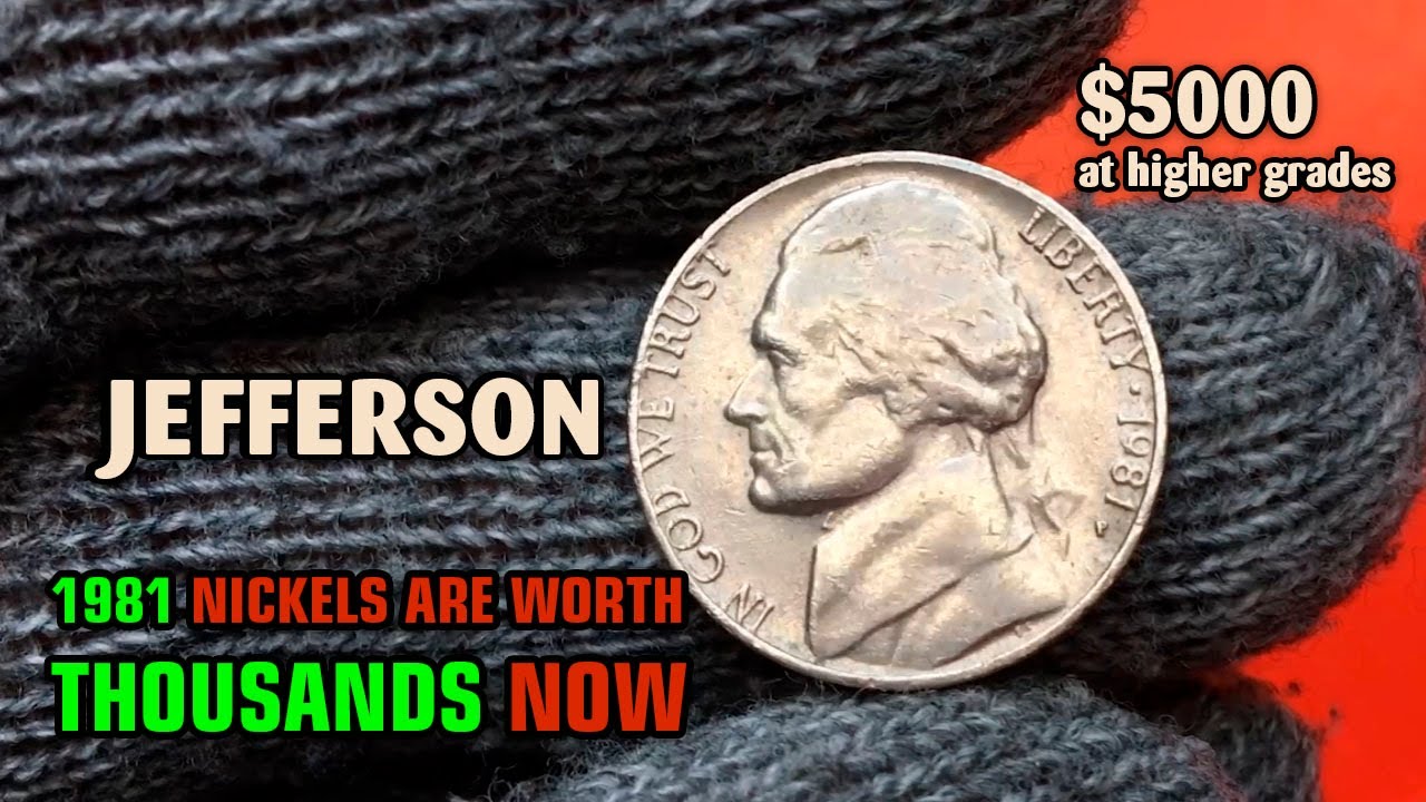 1981 Nickel & Rare Error Nickels — How Much Are They REALLY Worth ...