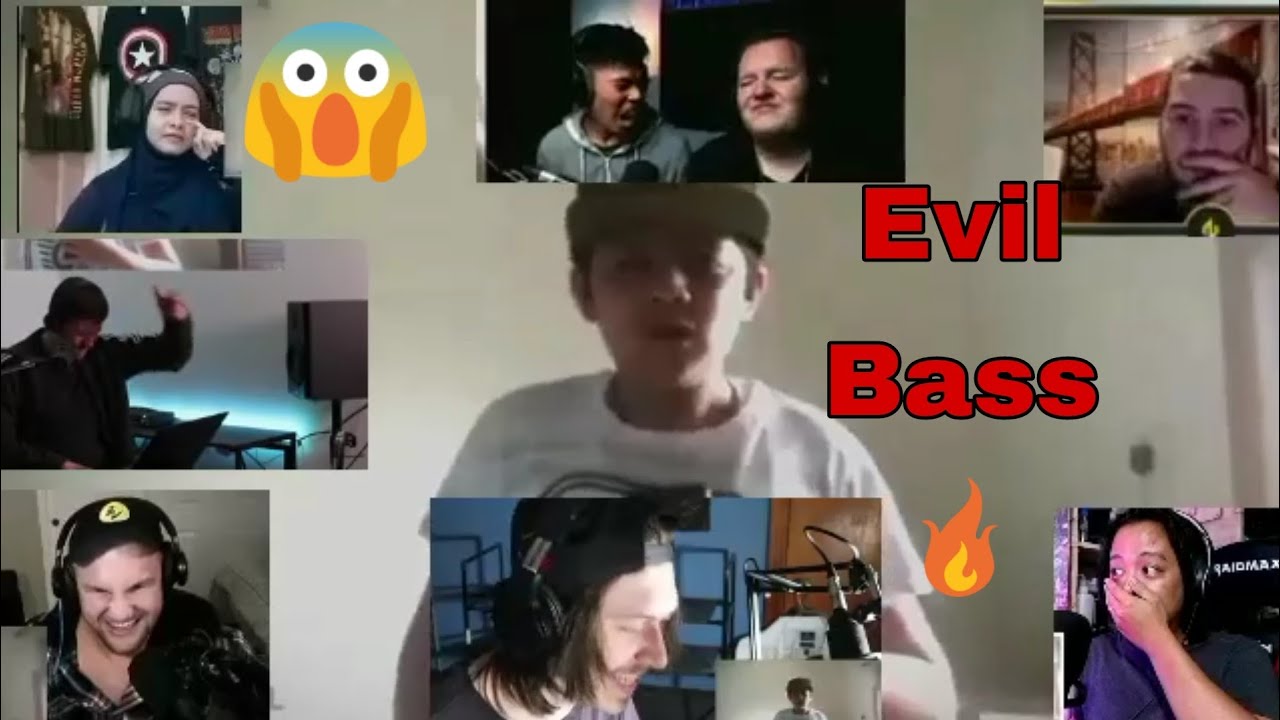 The reaction of the Bitboxer to IMMORTAL | Indian 🇮🇳 Evil Bass Prodigy ...