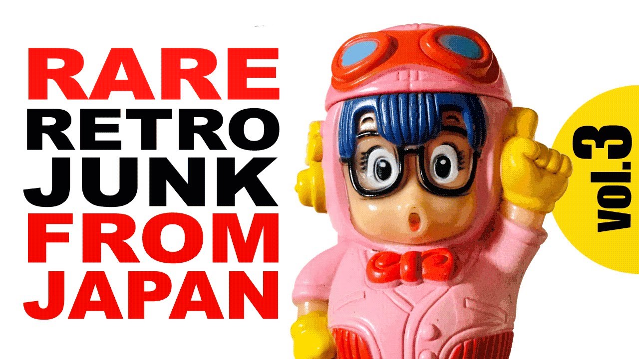 RANDOM RETRO JUNK FROM JAPAN VOL 3. - DRAGON BALL, DR. SLUMP & MORE ...