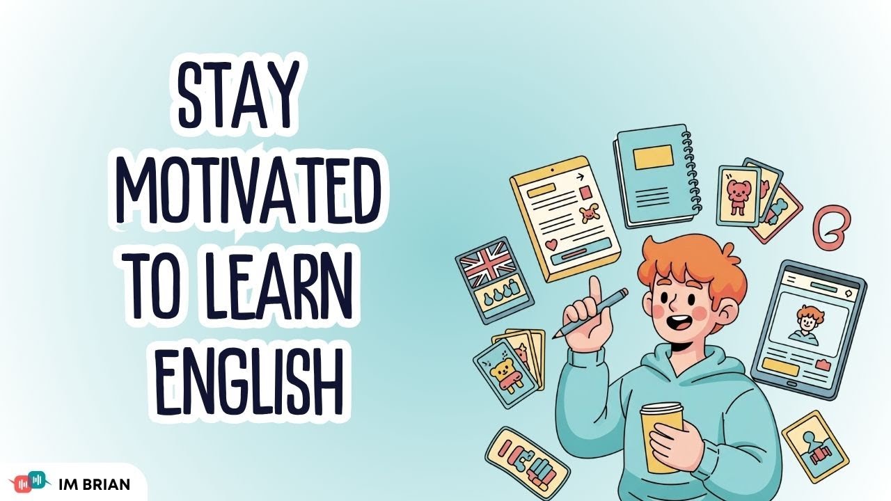 How To Stay Motivated While Learning English | 🎧 English Podcast - YouTube