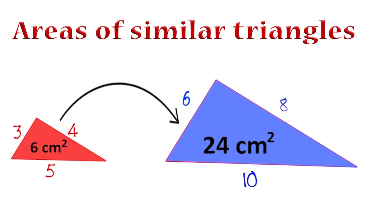 Areas of Similar Triangle | Similarity | Geometry | Math | LetsTute ...