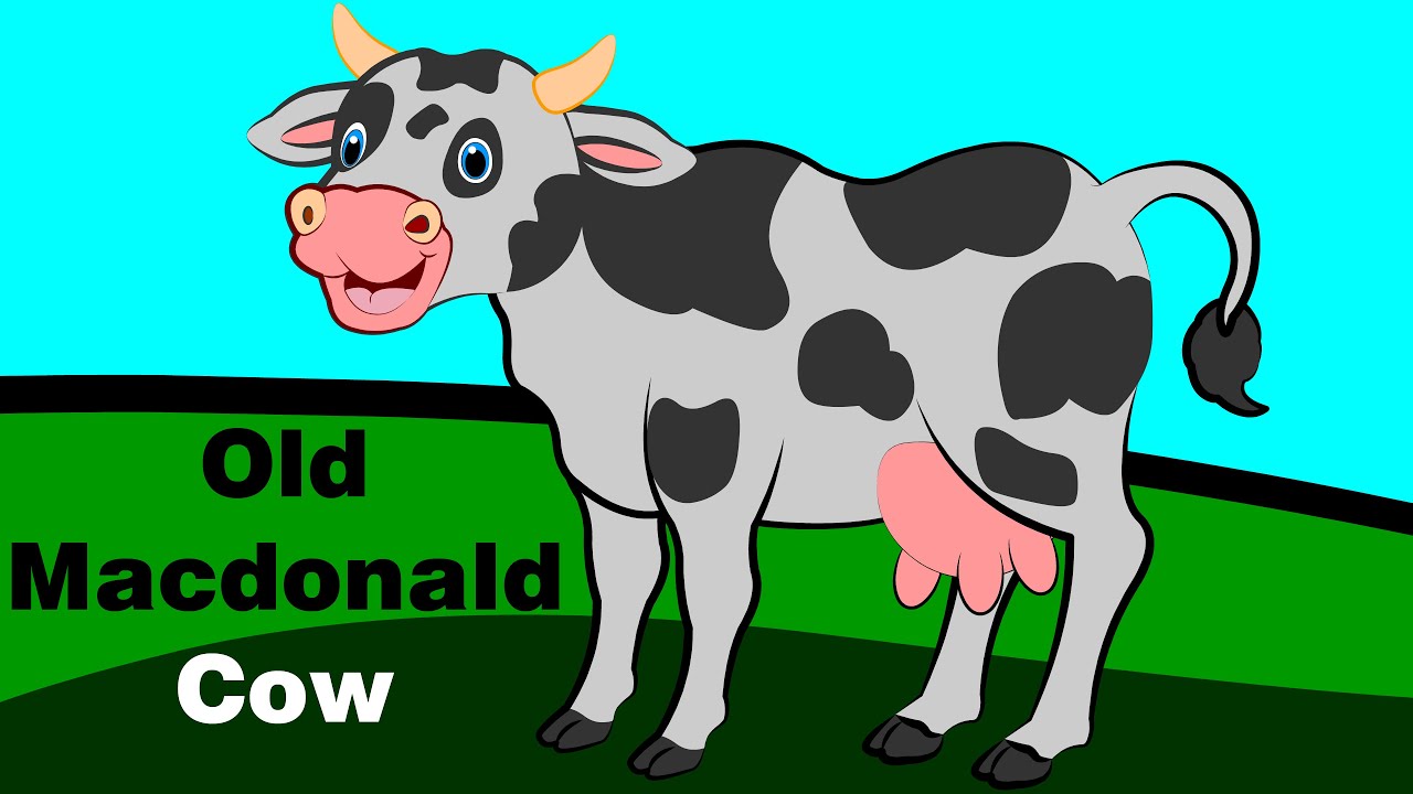 Old Macdonald + Kids Cow Songs | Nursery Rhymes | Kids Songs | Kids ...