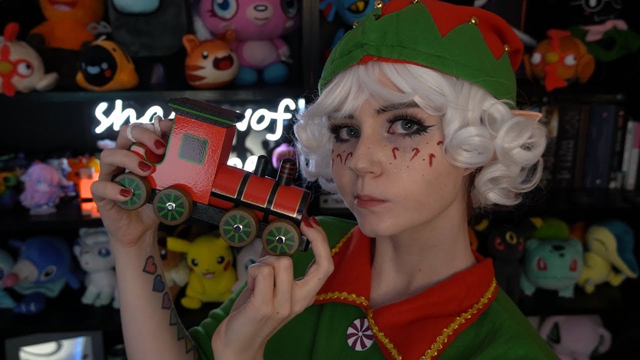 ASMR ☆ christmas elf teaches you toy magic | roleplay, tapping, fast ...