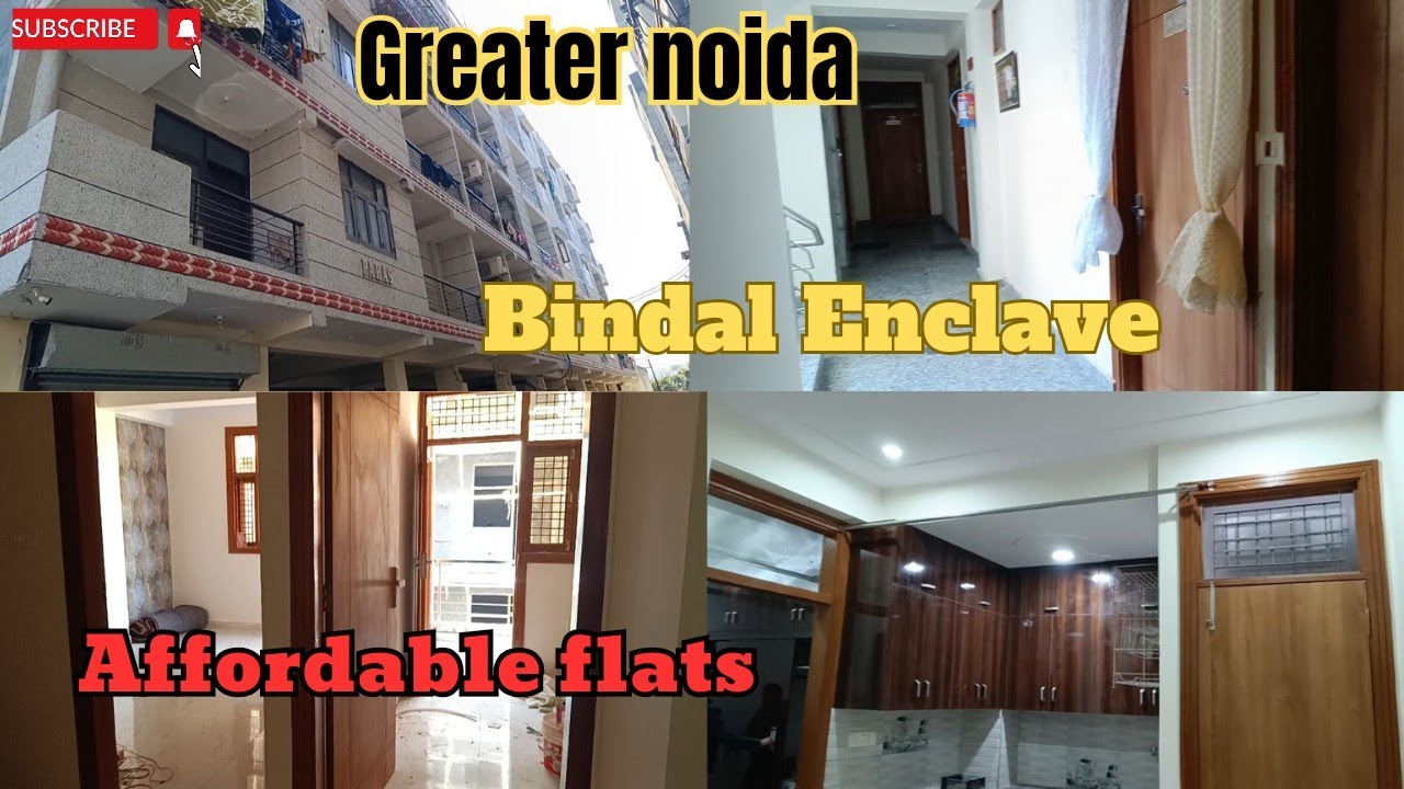 Bindal Enclave Greater Noida || Affordable flats in Bindal Enclave || Bhaiya ka flat visit - YouTube