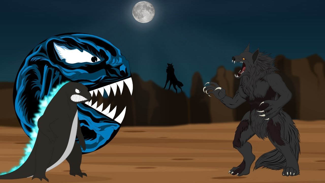 Godzilla vs Shin Godzilla - PAC-MAN: Werewolves Attack | Godzilla ...