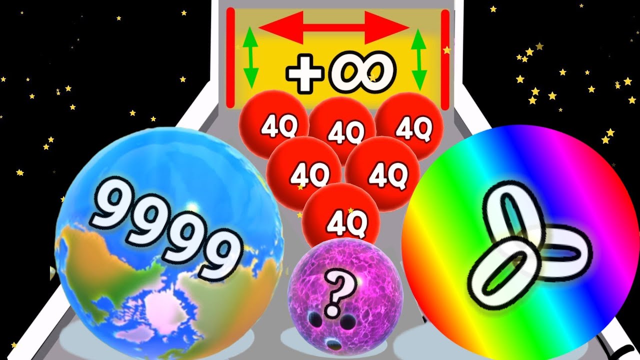 🏀 Ball run infinite 2048 Balls Gameplay Walkthrough Android, iOS New Level Up ball 2048 All ...