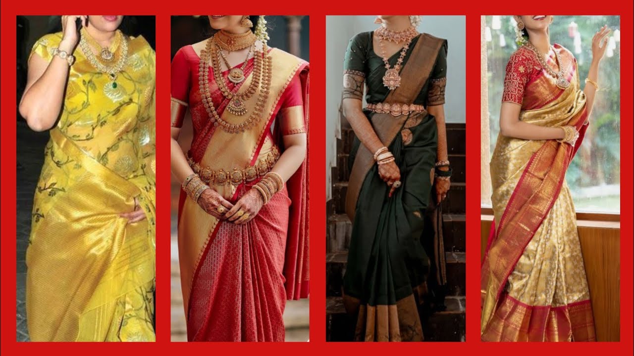 Latest Silk Saree Design ! Designer Silk Saree !Silk sarees IDeas - YouTube
