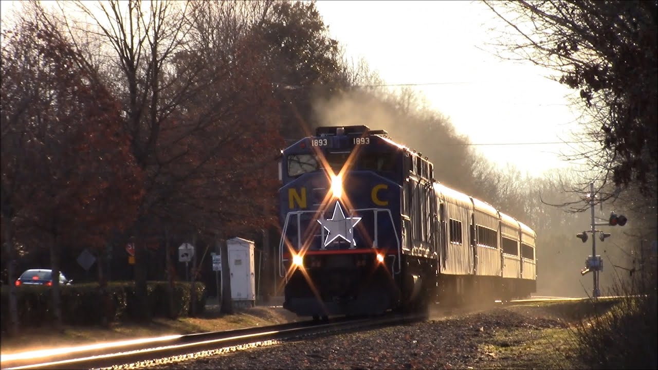 Amtrak 80 Carolinian (Engine #1) and 73, 74, & 75 Piedmont Compilation ...