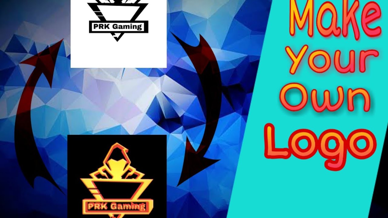 How To Make Your Own Gaming Logo | Prk Gaming - YouTube