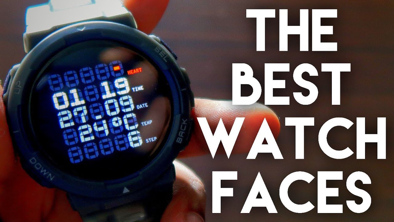 Good Looking Watch Faces For Amazfit Active Edge - YouTube