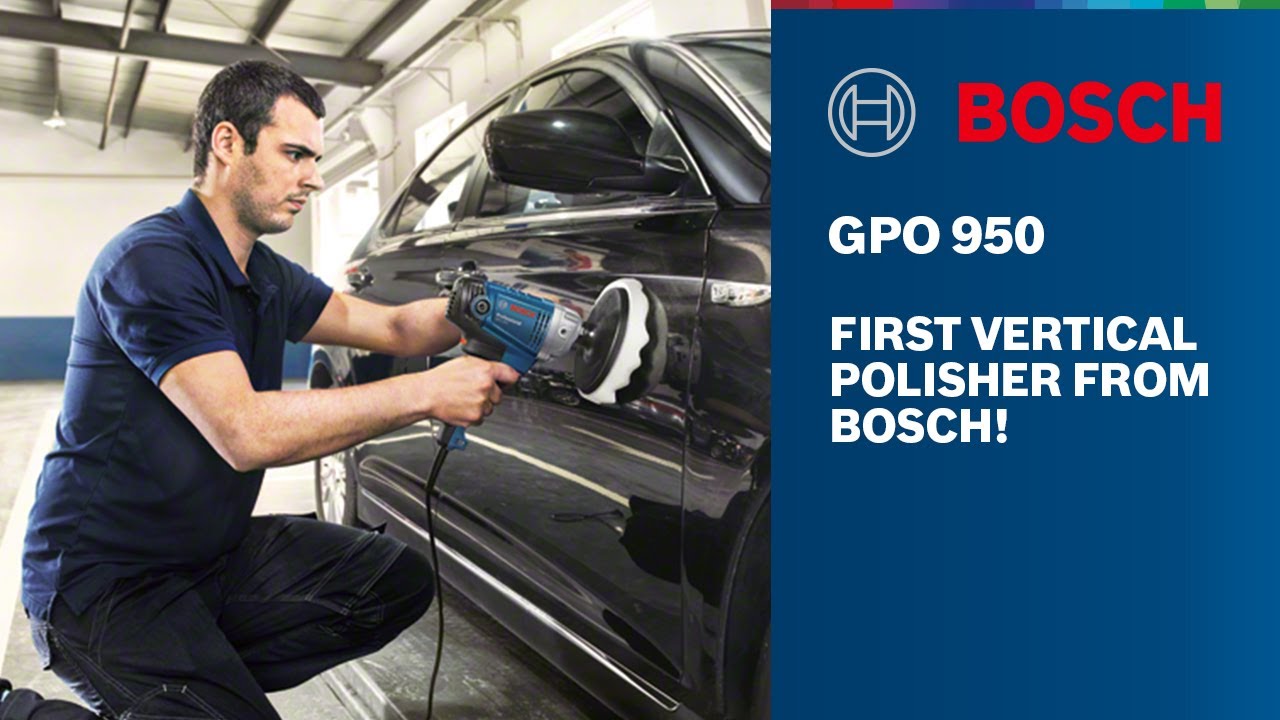 Bosch GPO 950 Polisher| Professional Vehicle Polish | Smooth & Precise ...