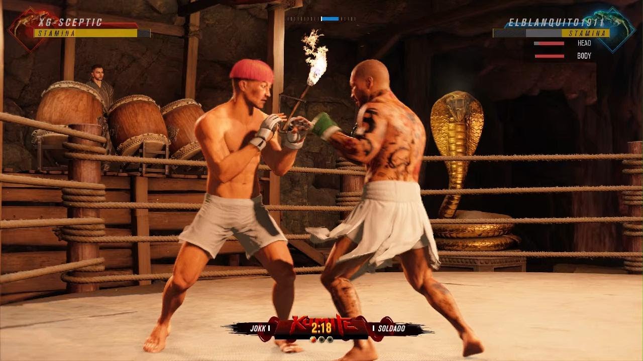 EA SPORTS UFC 4 ring serpiente arcade - YouTube