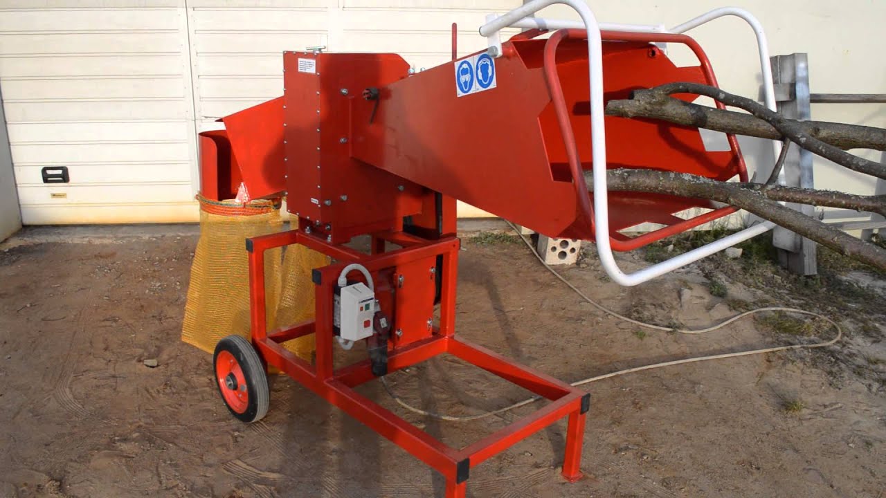 branch chopper SK 80E - YouTube