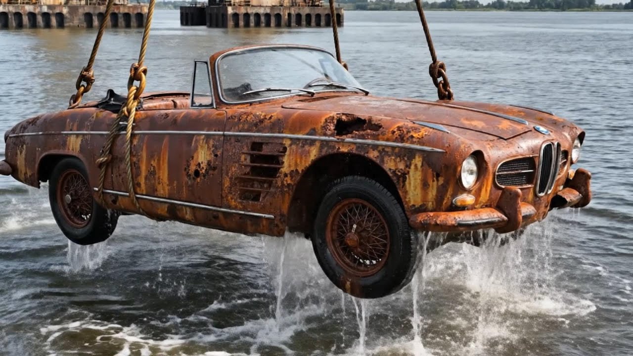Found Abandoned Rusted BMW 507 Roadster (1956) | Legendary Restoration ...