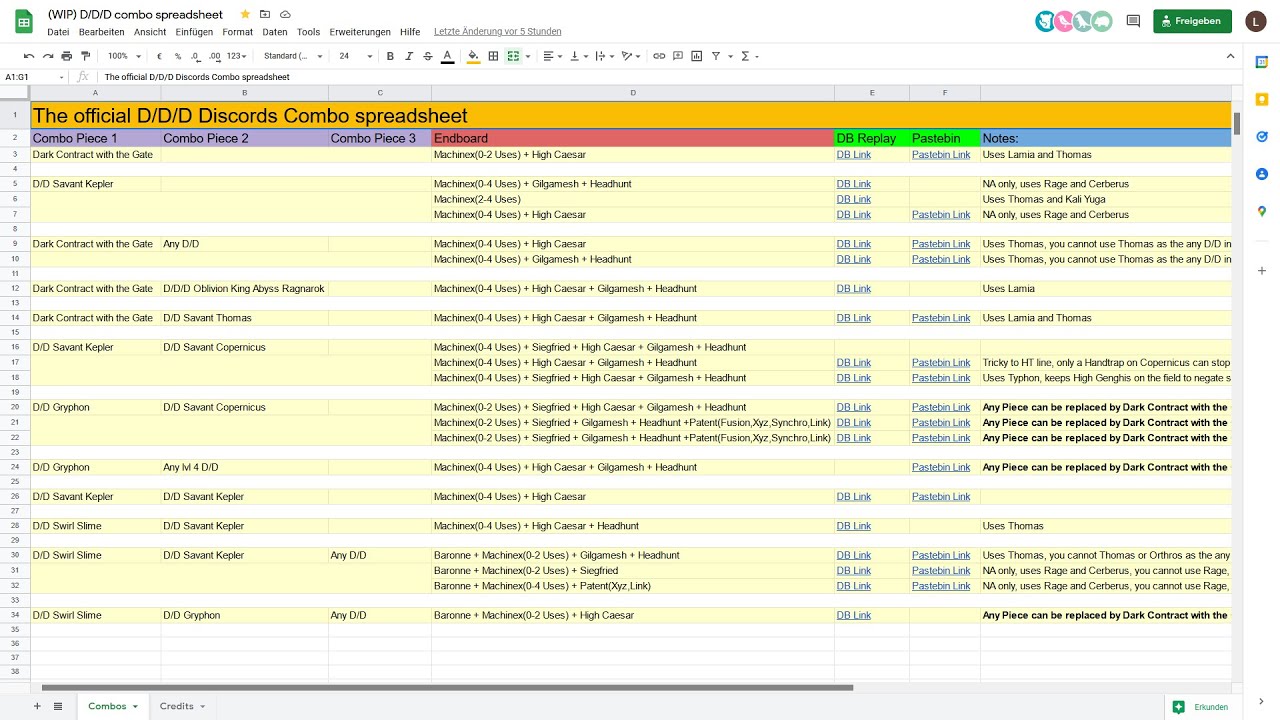 A FREE D/D/D COMBOSHEET AND MY THOUGHTS - YouTube