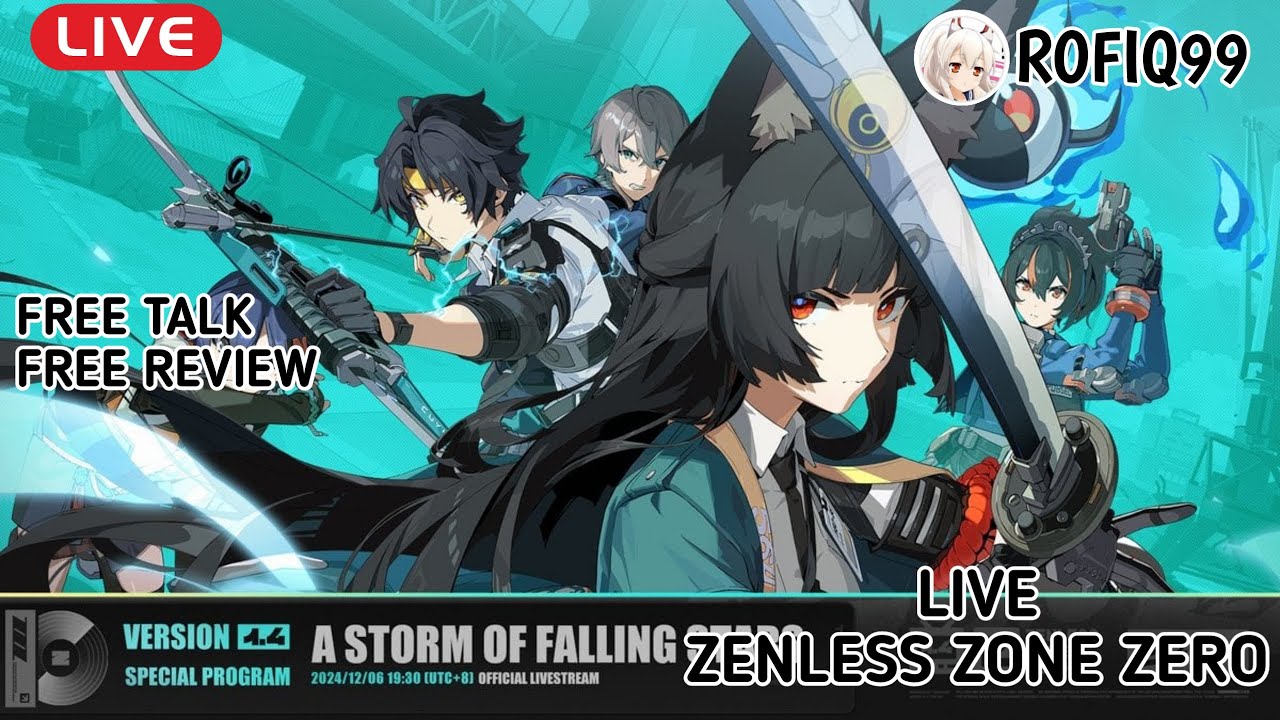 LIVE!!! Nobar Special Program ZZZ & Lanjut Menggabut | Zenless Zone Zero ID - YouTube