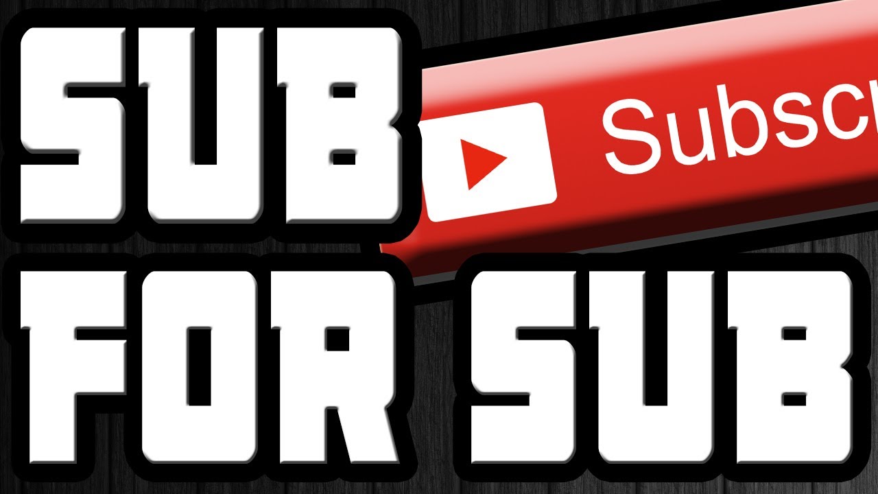 Sub for Sub How to get Subs Shout out - YouTube