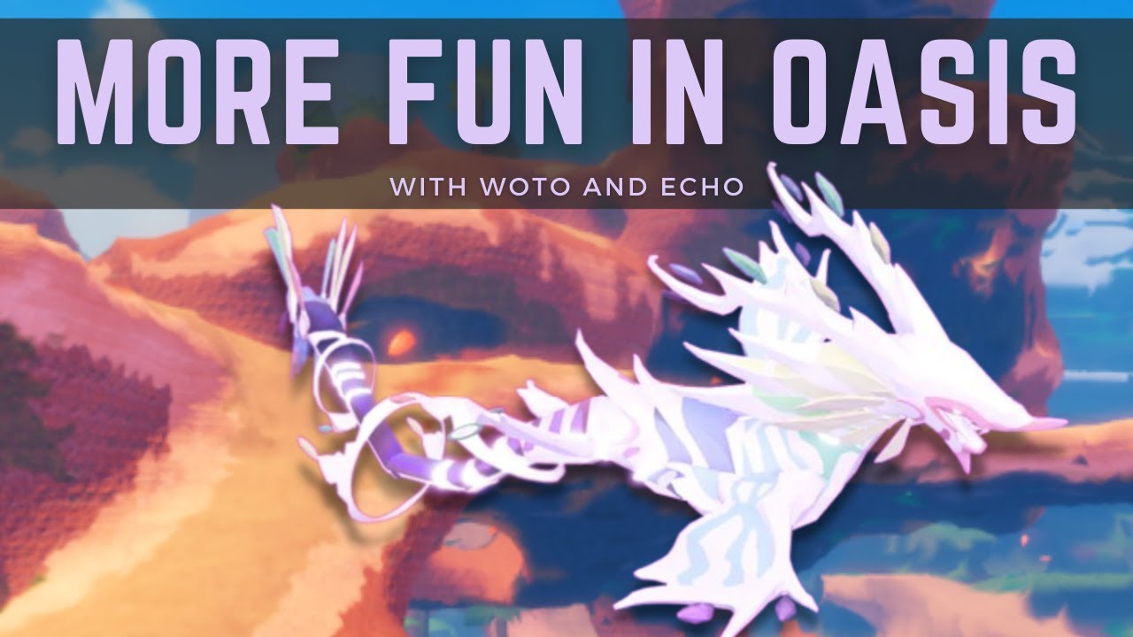 More Fun in Oasis ft Wotomelon and Echo [Creatures of Sonaria - Roblox ...