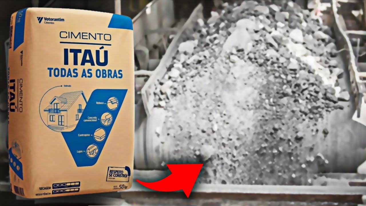 Veja como o CIMENTO é feito - Processo de produção do Cimento - do ...