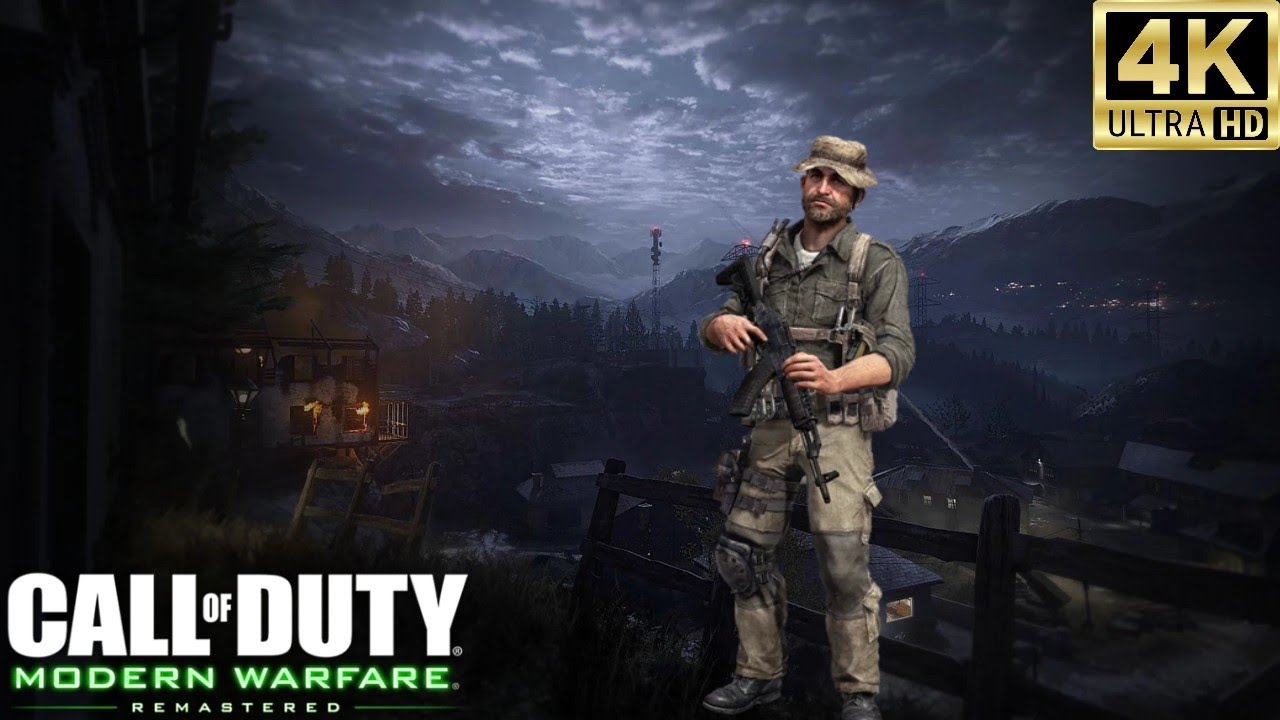 Call of Duty: Modern Warfare Remastered Campaign Blackout Gameplay | No ...