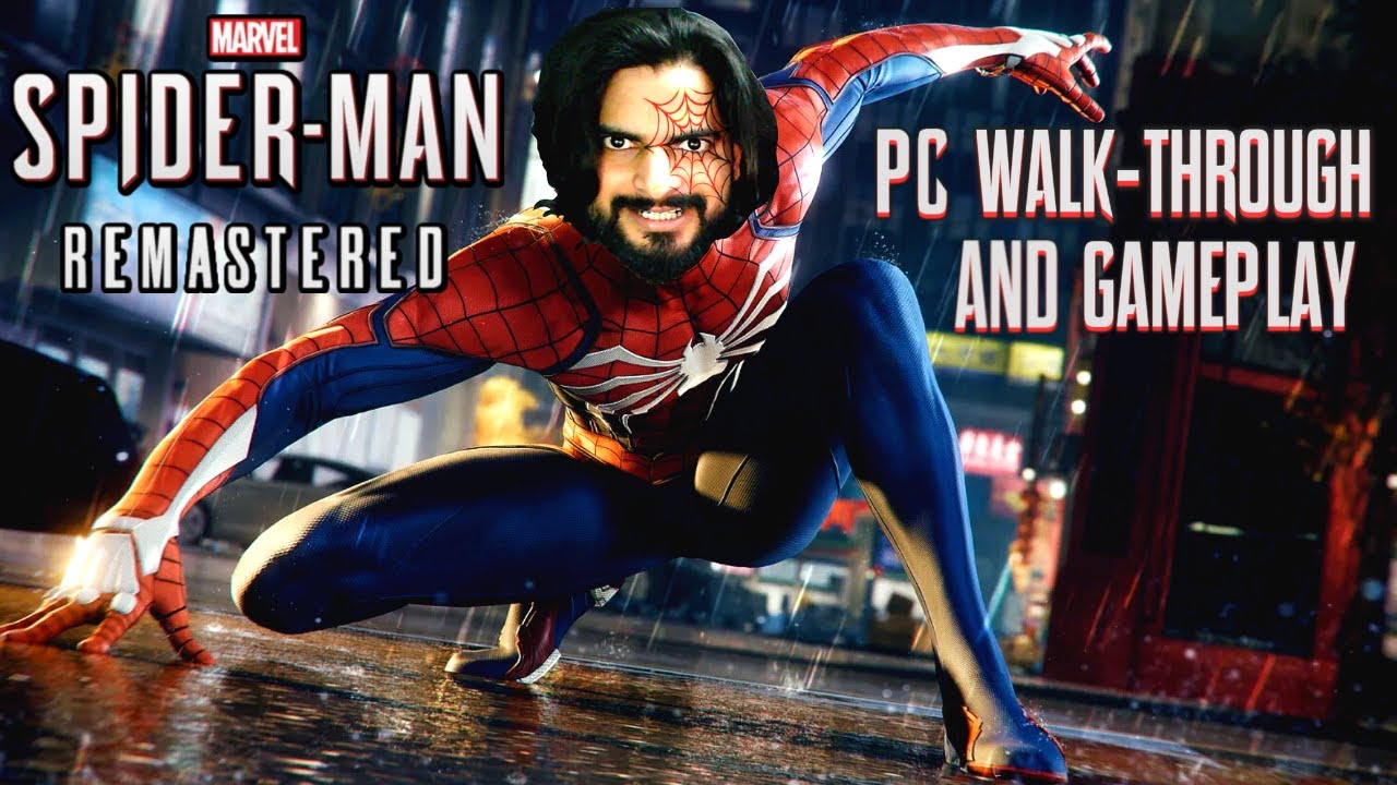 🔴SPIDER-MAN REMASTERED PC Walkthrough Gameplay (Marvel's Spider-Man ...