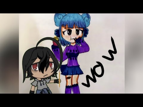 Draw Cella with me!! #drawing #spedup Speedraw - YouTube