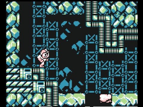 Mega Man World 4-Walkthrough Stone Man Stage-[No Damage] - YouTube
