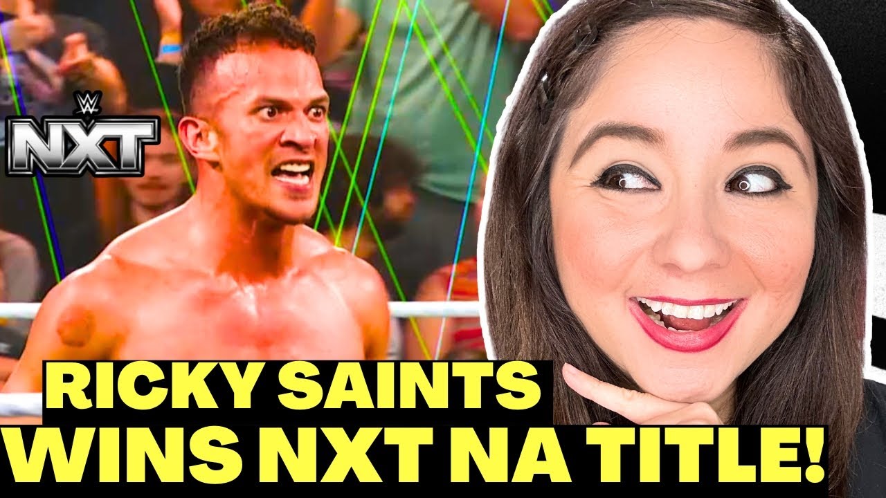 Ricky Saints WINS The WWE NXT North American Championship! - YouTube