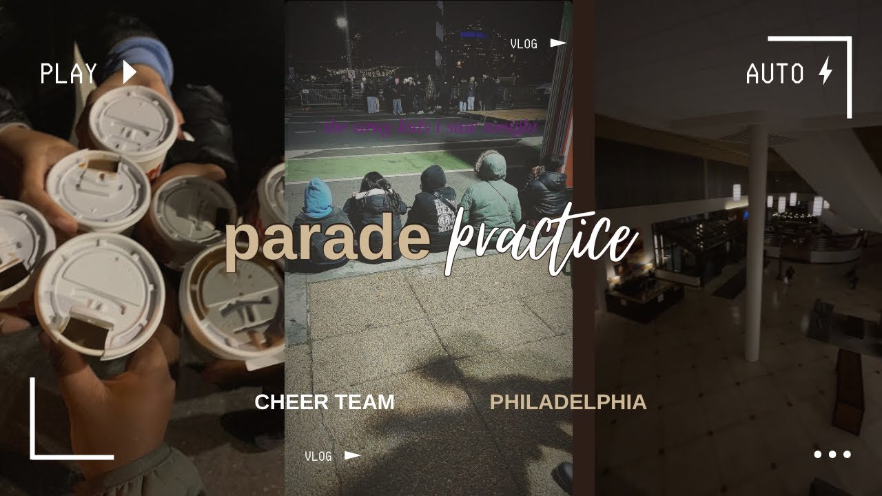 Vlog & Cheer Parade Practice! - YouTube