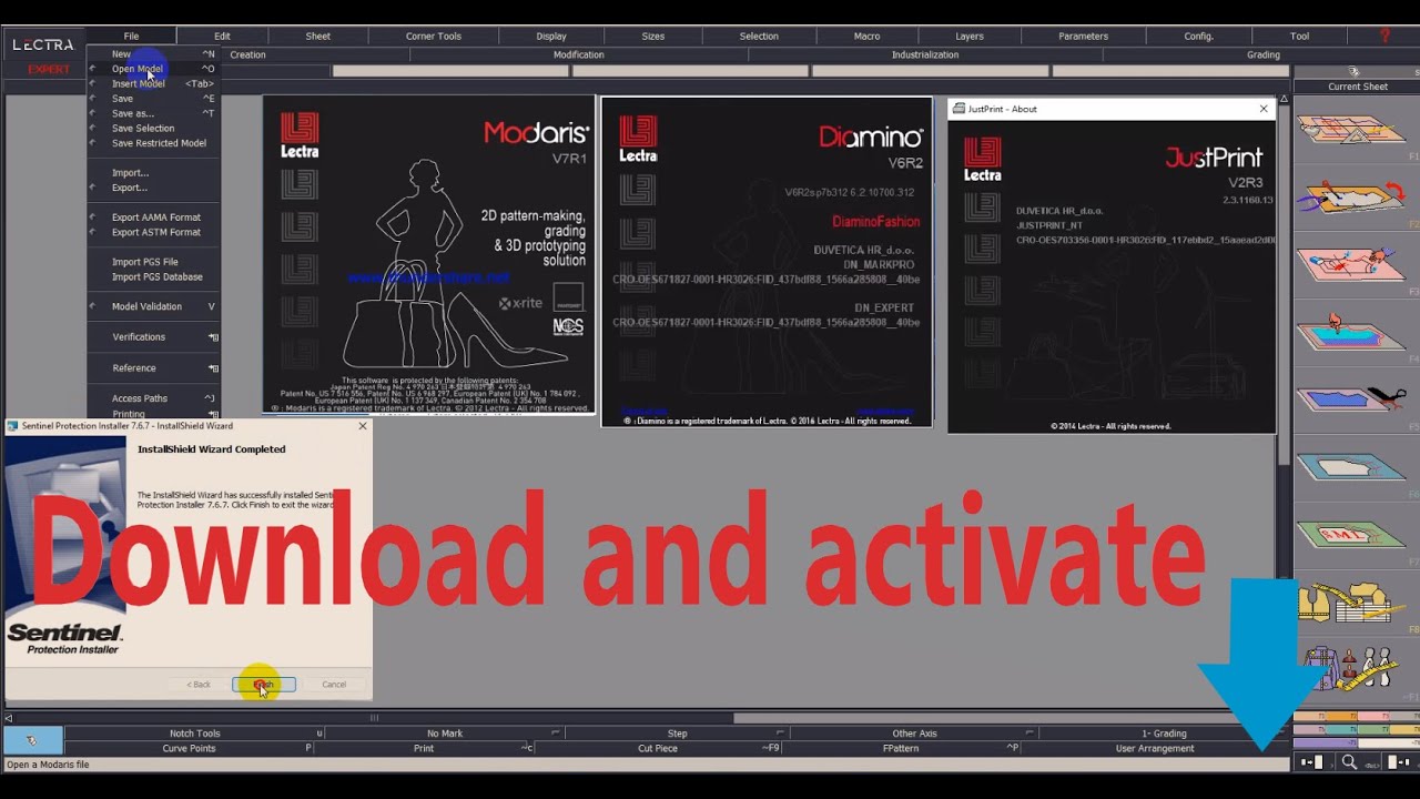 How to install and activate Modaris V7R1 and Diaminofashion V6R2 ...