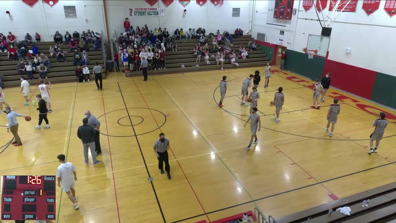 Fulton High School vs. Central Square Varsity Mens' Basketball - YouTube