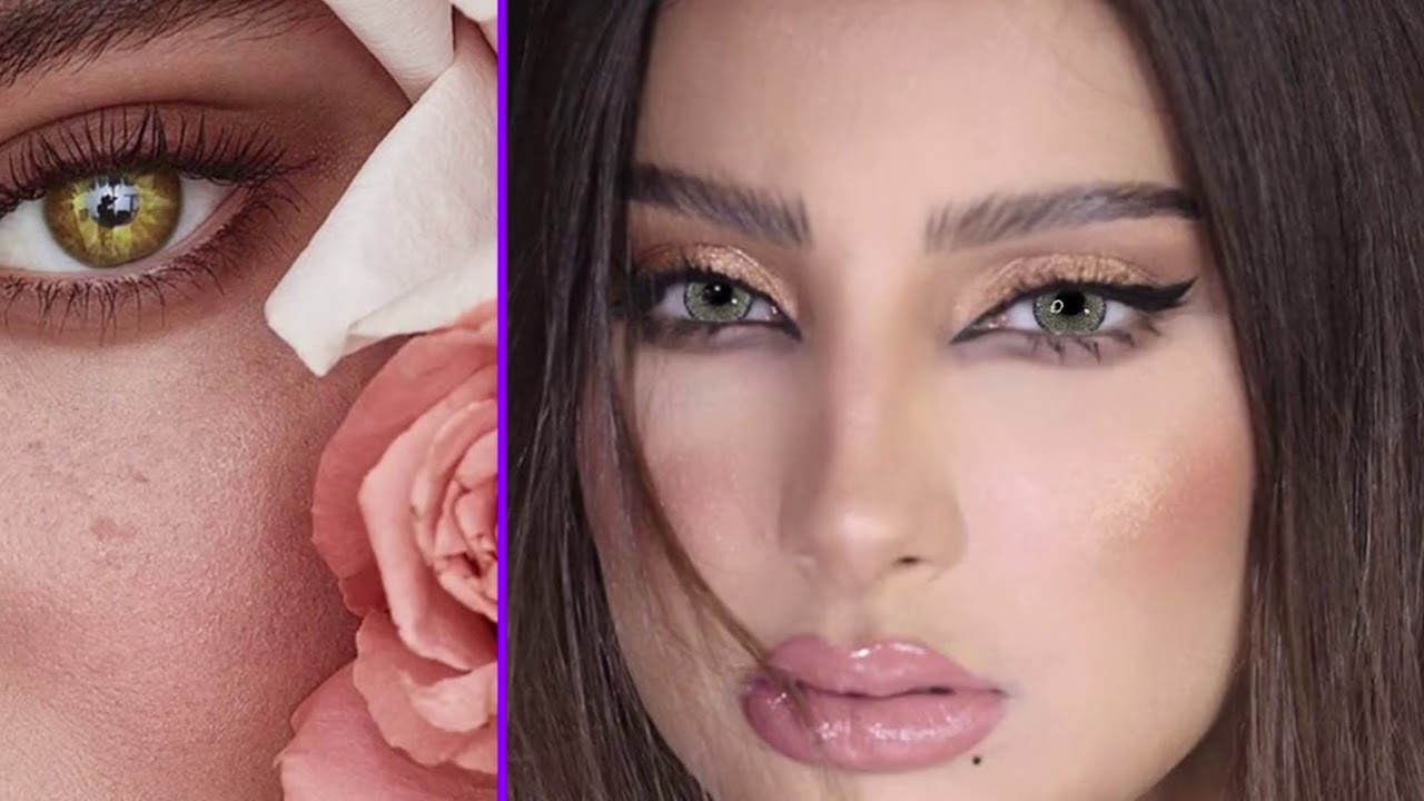 BEESWAX color contact lenses - YouTube