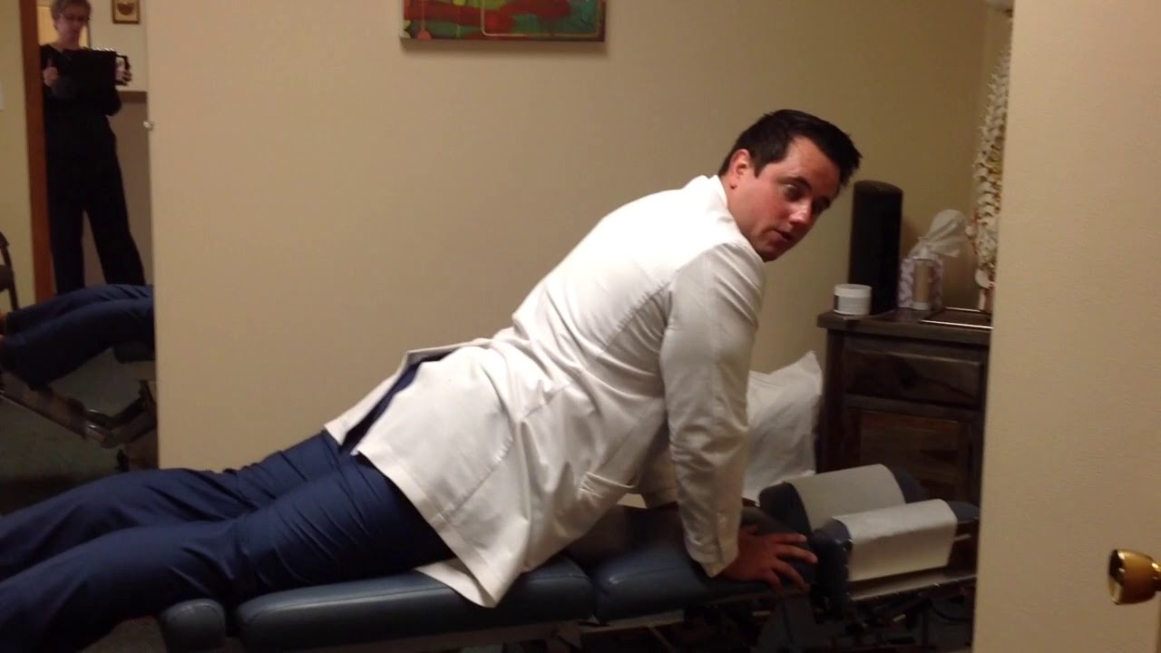 Stretch For Hips & Low Back Pain - Cobra Shown By Andover Chiropractor ...