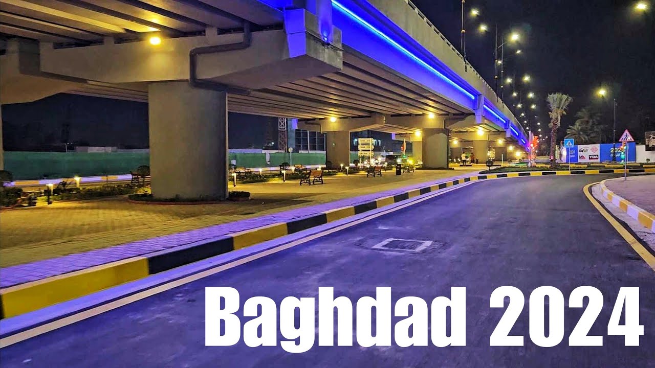 Baghdad, Night Tour of Al-Shaljiya Bridge | Iraq 2024 - YouTube