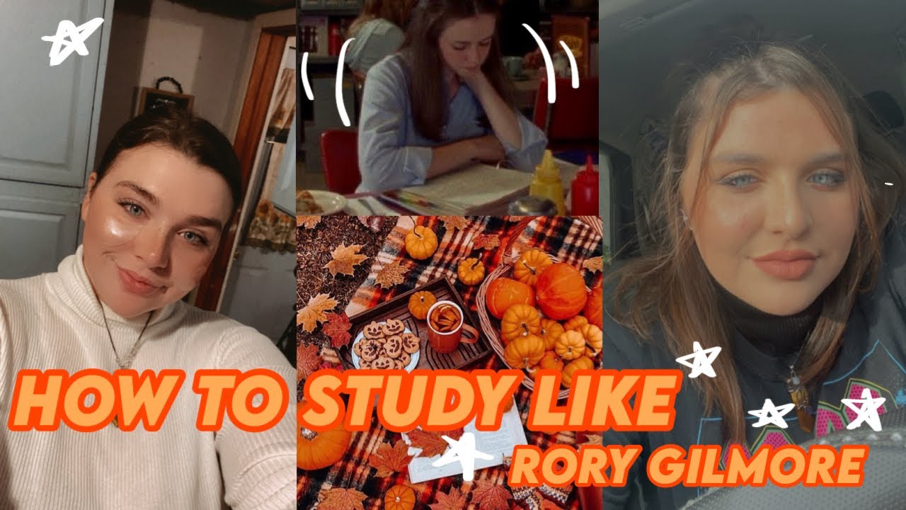 HOW TO STUDY LIKE RORY GILMORE 🍂 | romanticize school & your academics ...