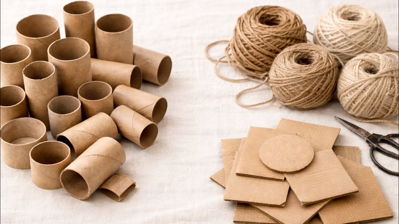 Don’t Throw Away Cardboard Rolls! 4 Genius DIY Decor Ideas - YouTube