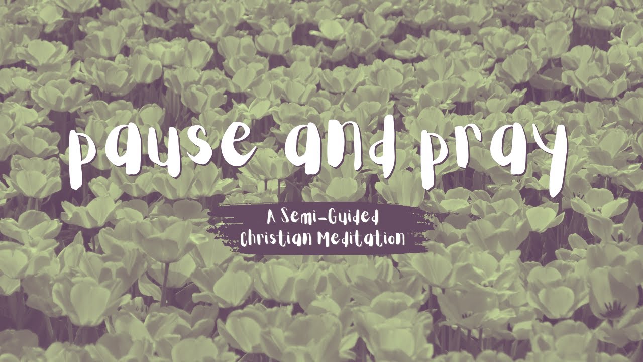 Pause and Pray // A Christ-Centered Life for the Busy Christian // 5 ...