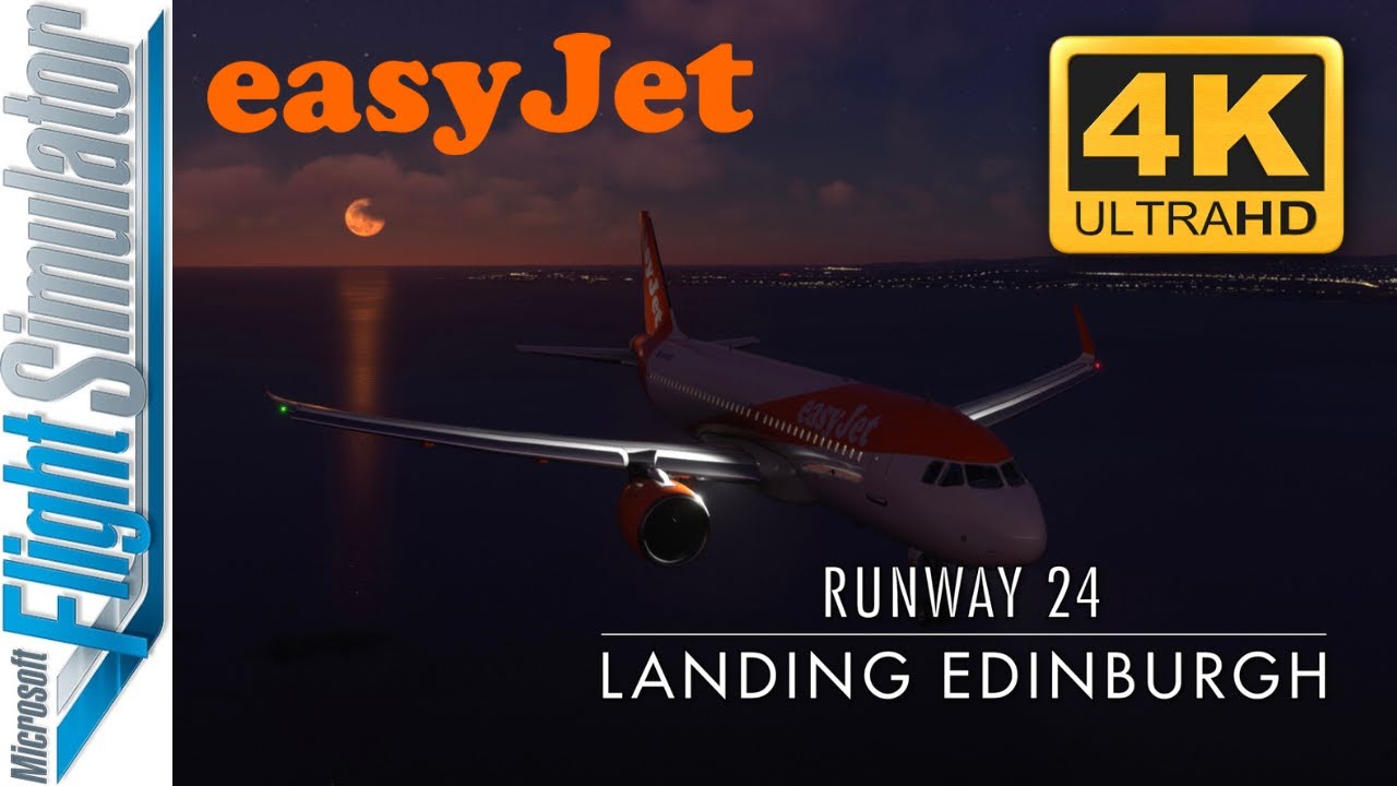 4K ULTRA GRAPHICS | Landing goes WRONG Edinburgh United Kingdom 🇬🇧 ...