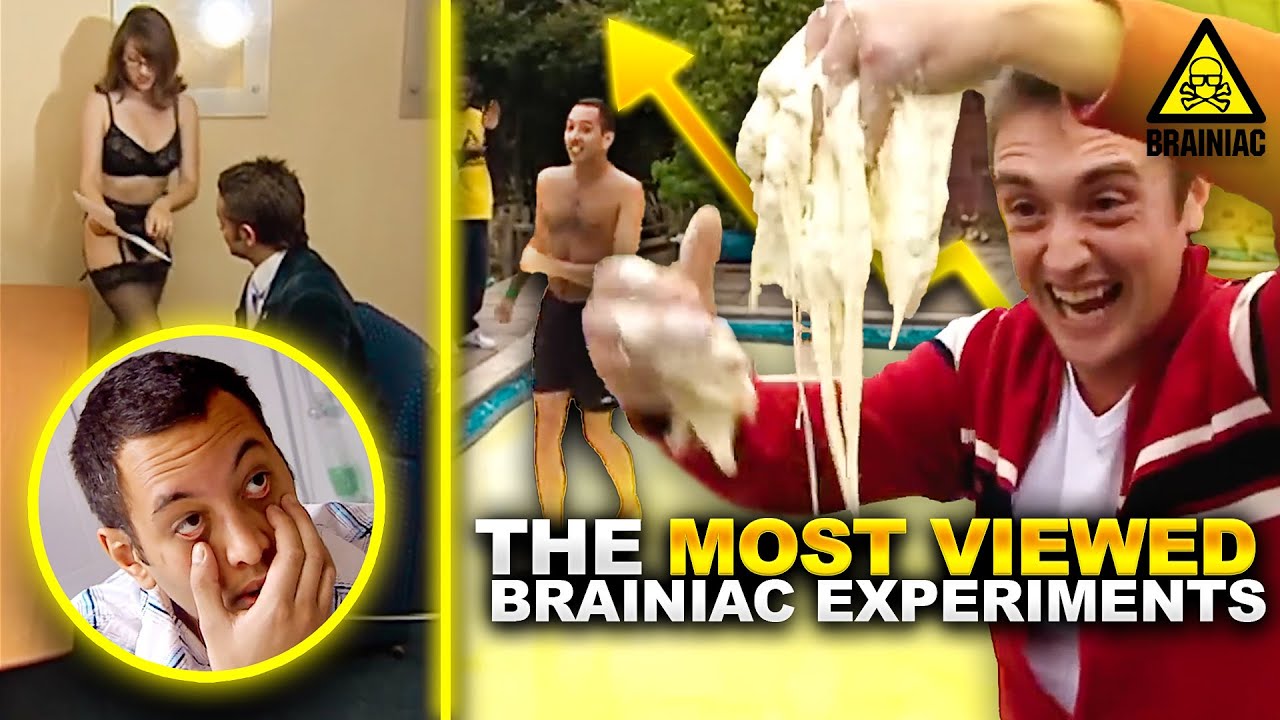 The Most Viewed Brainiac Science Experiments Ever... 😱 | Brainiac - YouTube